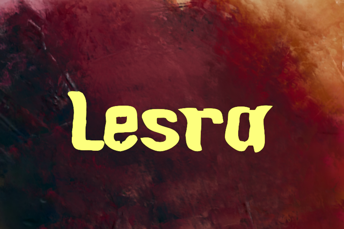 L Lesra Font | wepfont | FontSpace
