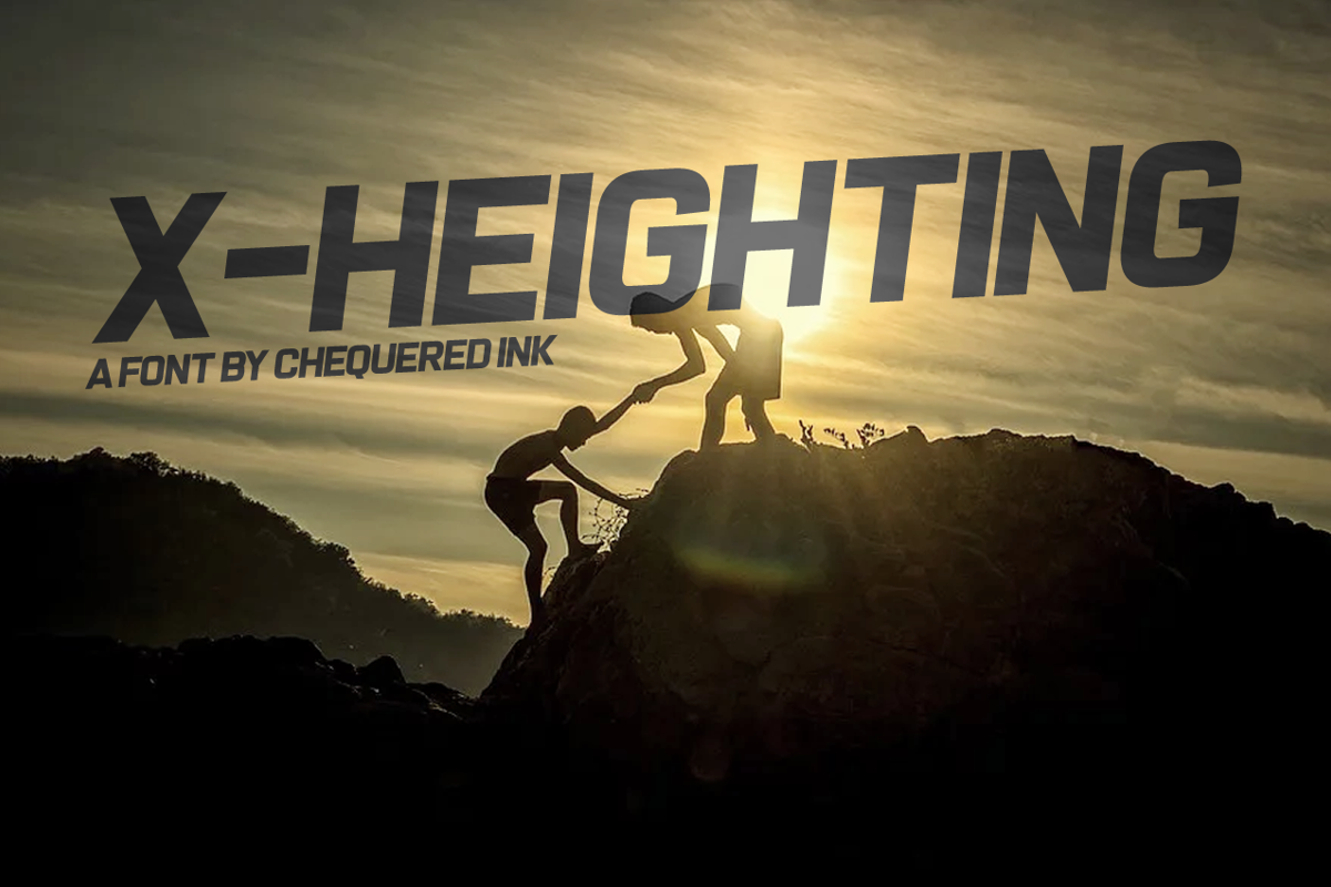 X-Heighting Font - Free Download