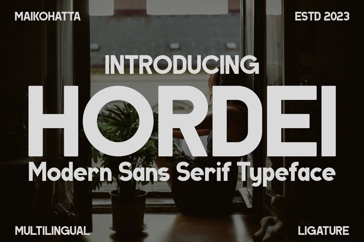 HURDEI Font | Maiko Hatta | FontSpace