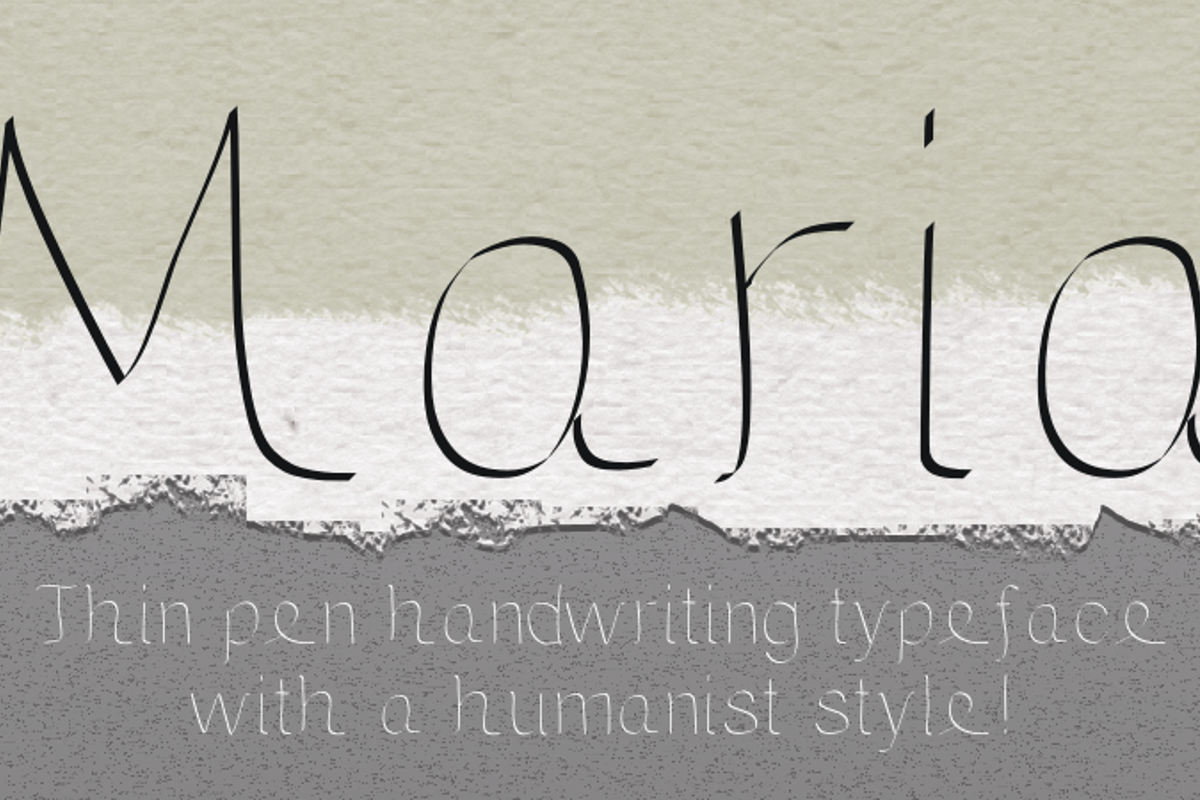 Maria Font - Free Download