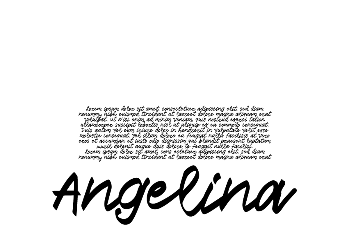 Vtks Angelina Font | VTKS DESIGN | FontSpace