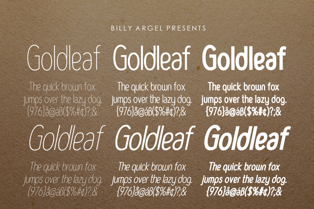 GOLDLEAF Font - Free Download