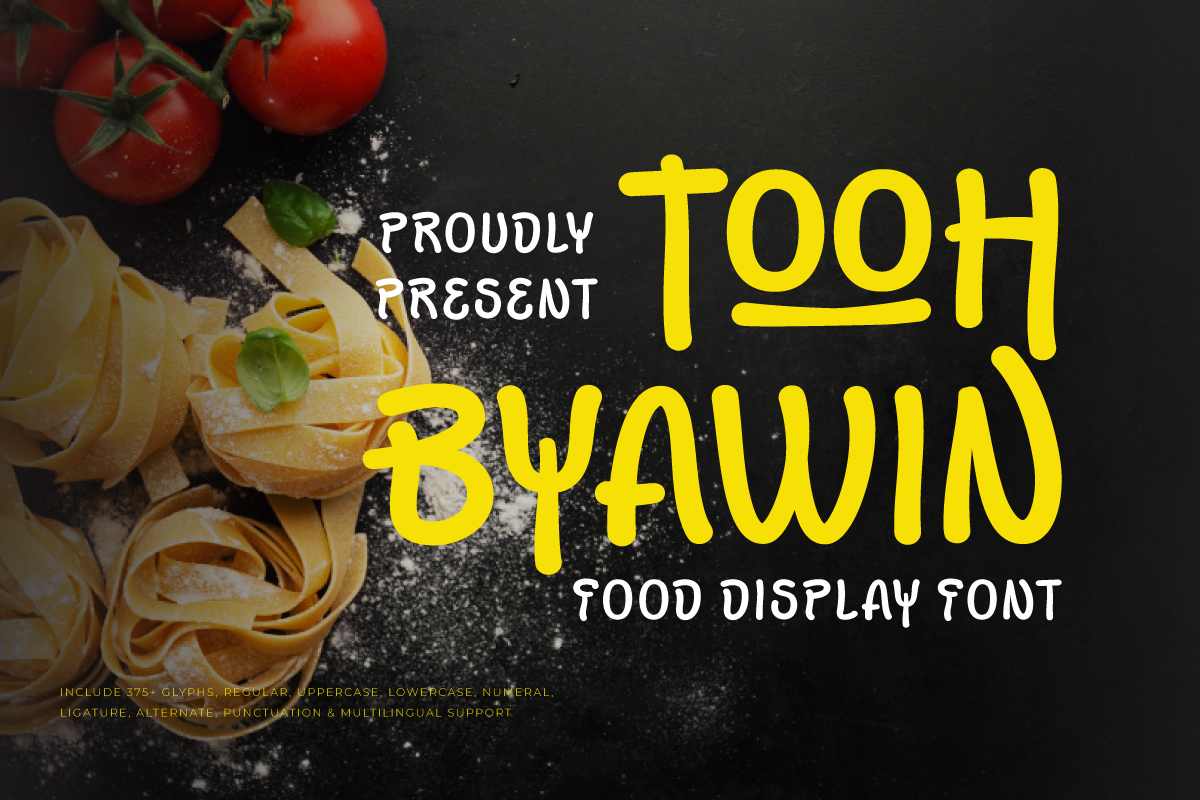 Tooh Byawin Font | twinletter | FontSpace