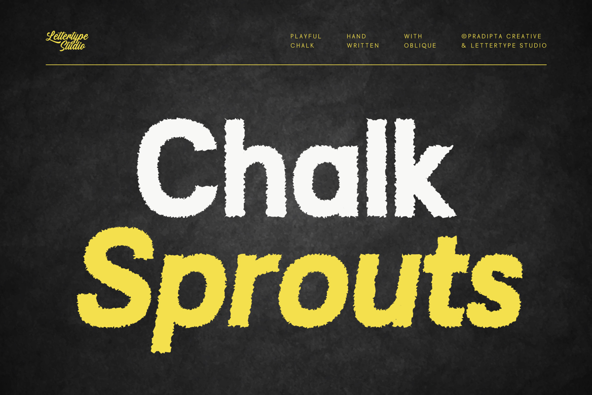 Chalk Sprouts Font - Free Download