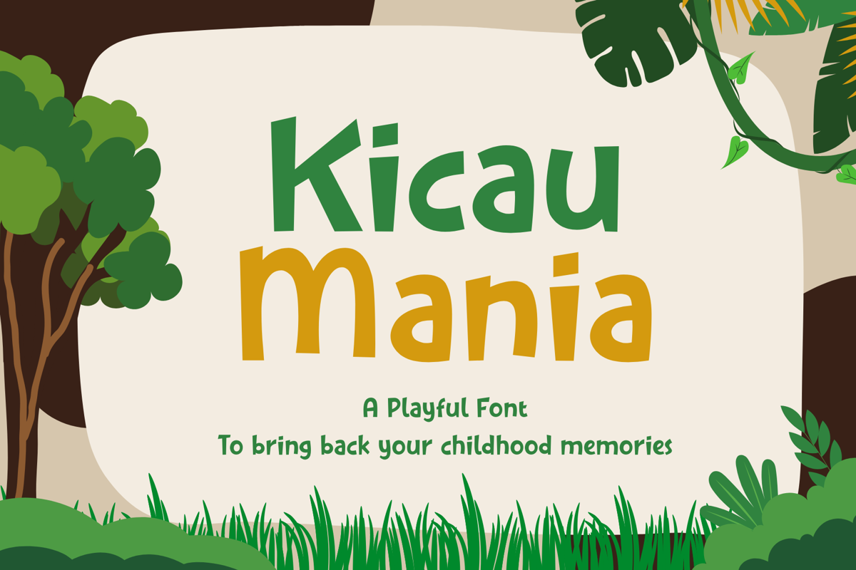 Kicau Mania Font - Free Download