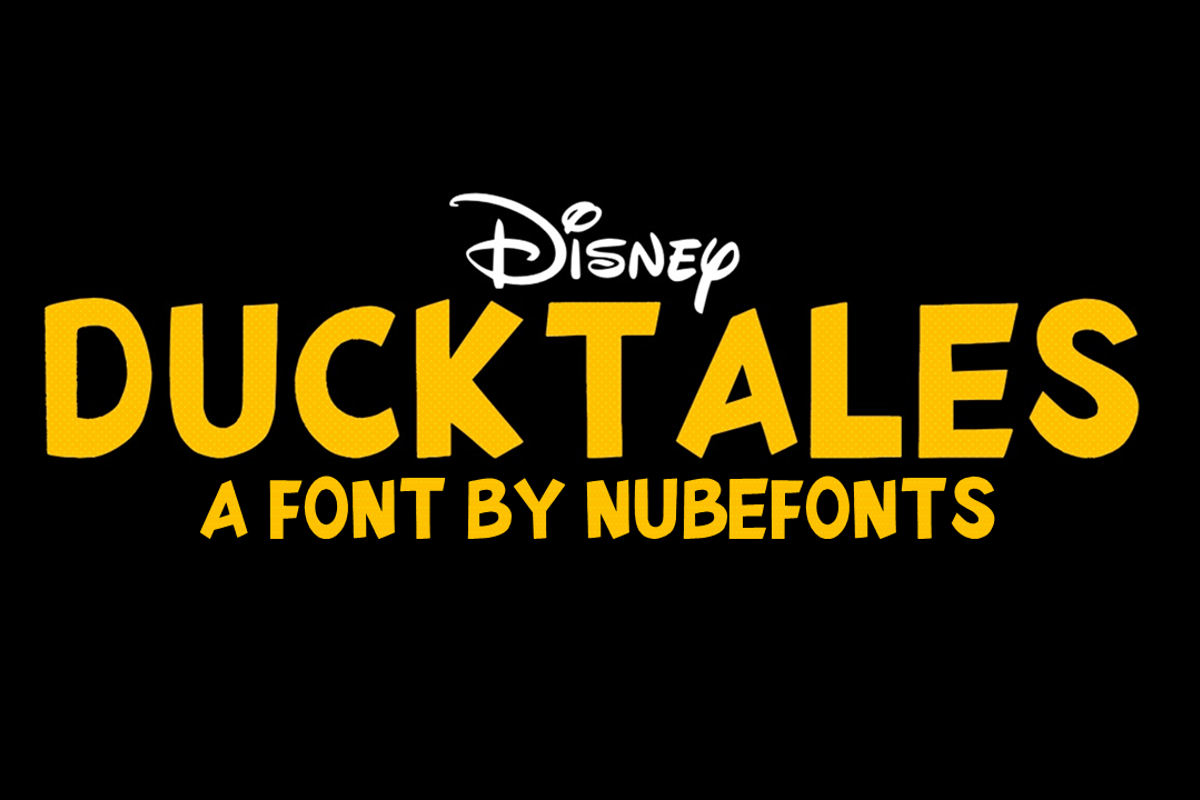 DuckTales Font - Free Download