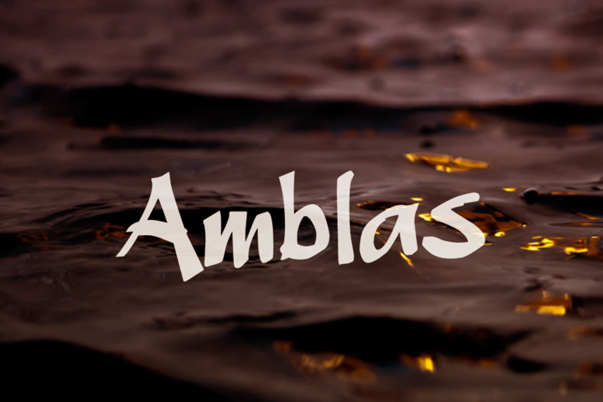 A Amblas Font - Free Download