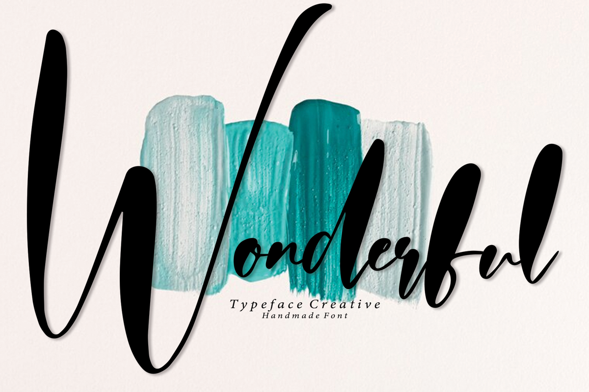Wonderful Font | scratchones_creative | FontSpace