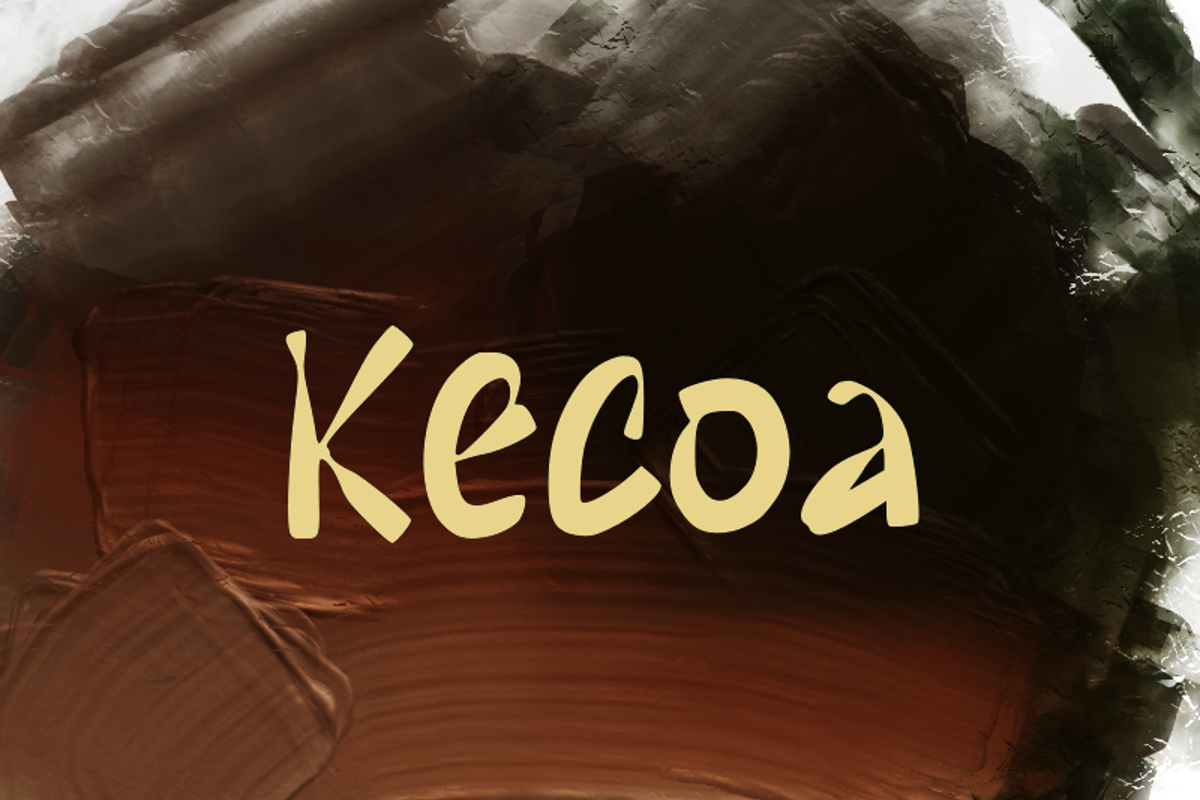 K Kecoa Font - Free Download