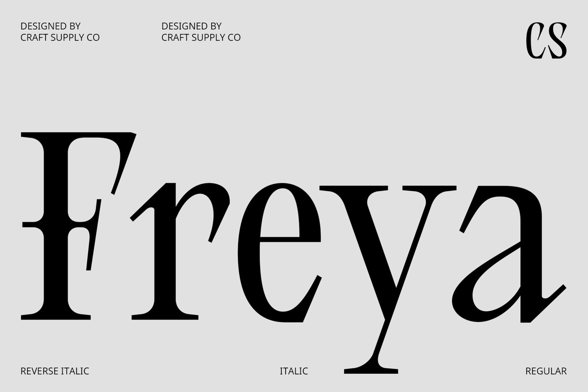 CS Freya Font | craftsupplyco | FontSpace