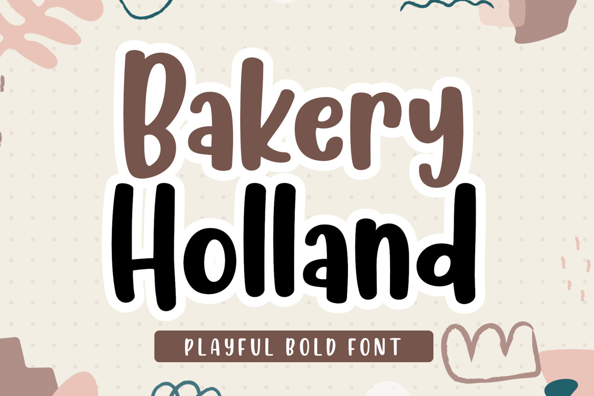 Bakery Holland Font | AV Type | FontSpace