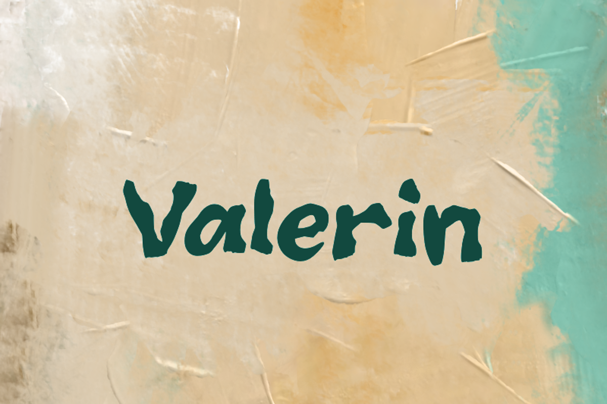 V Valerin Font - Free Download