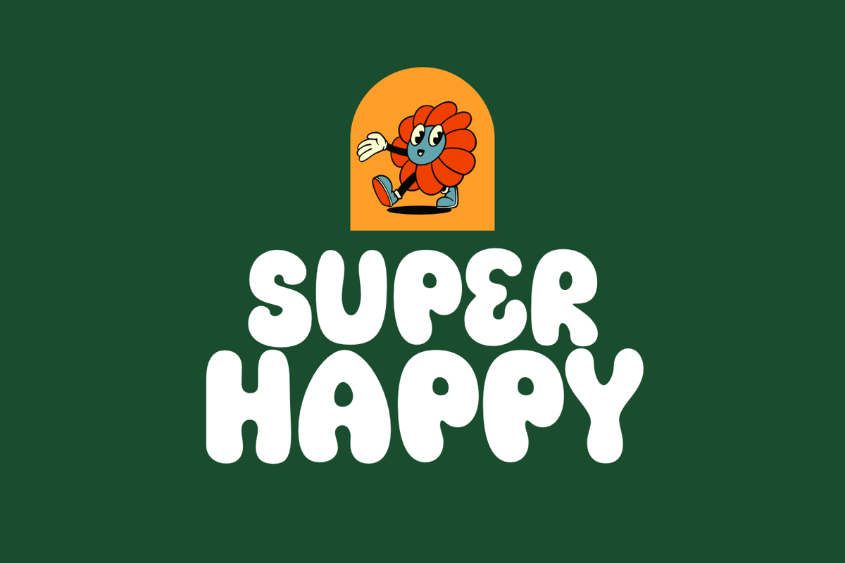 Super Happy Font - Free Download