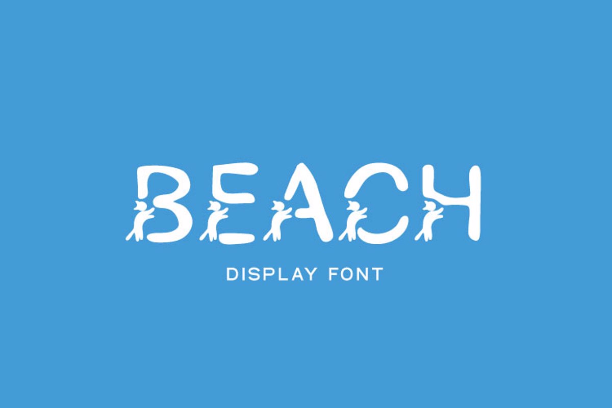 BEACH Font | pustudionet | FontSpace