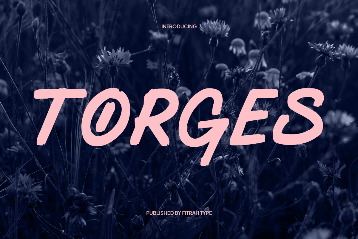 Torges Font | Fitrah Type | FontSpace