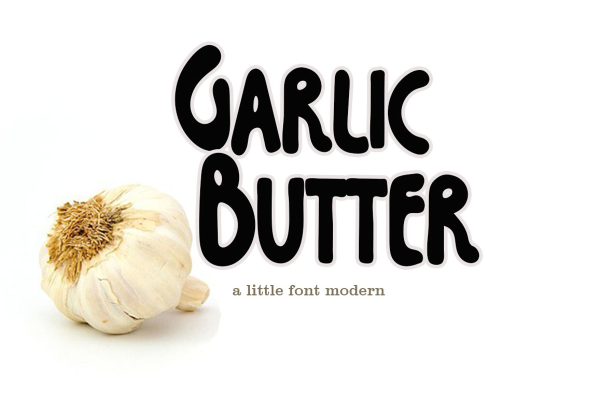 Garlic Butter Font | rony-studio | FontSpace