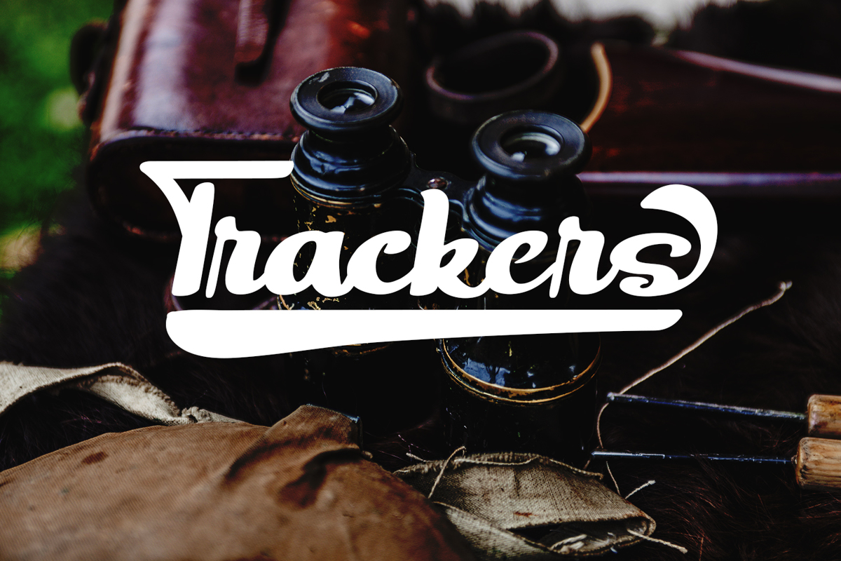 Trackers - Bold Script Font | Naharstd | FontSpace