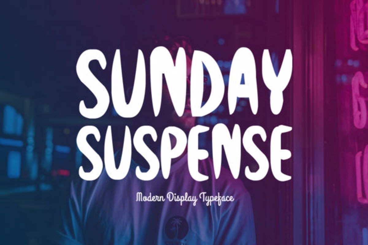 Sunday Suspense Font - Free Download