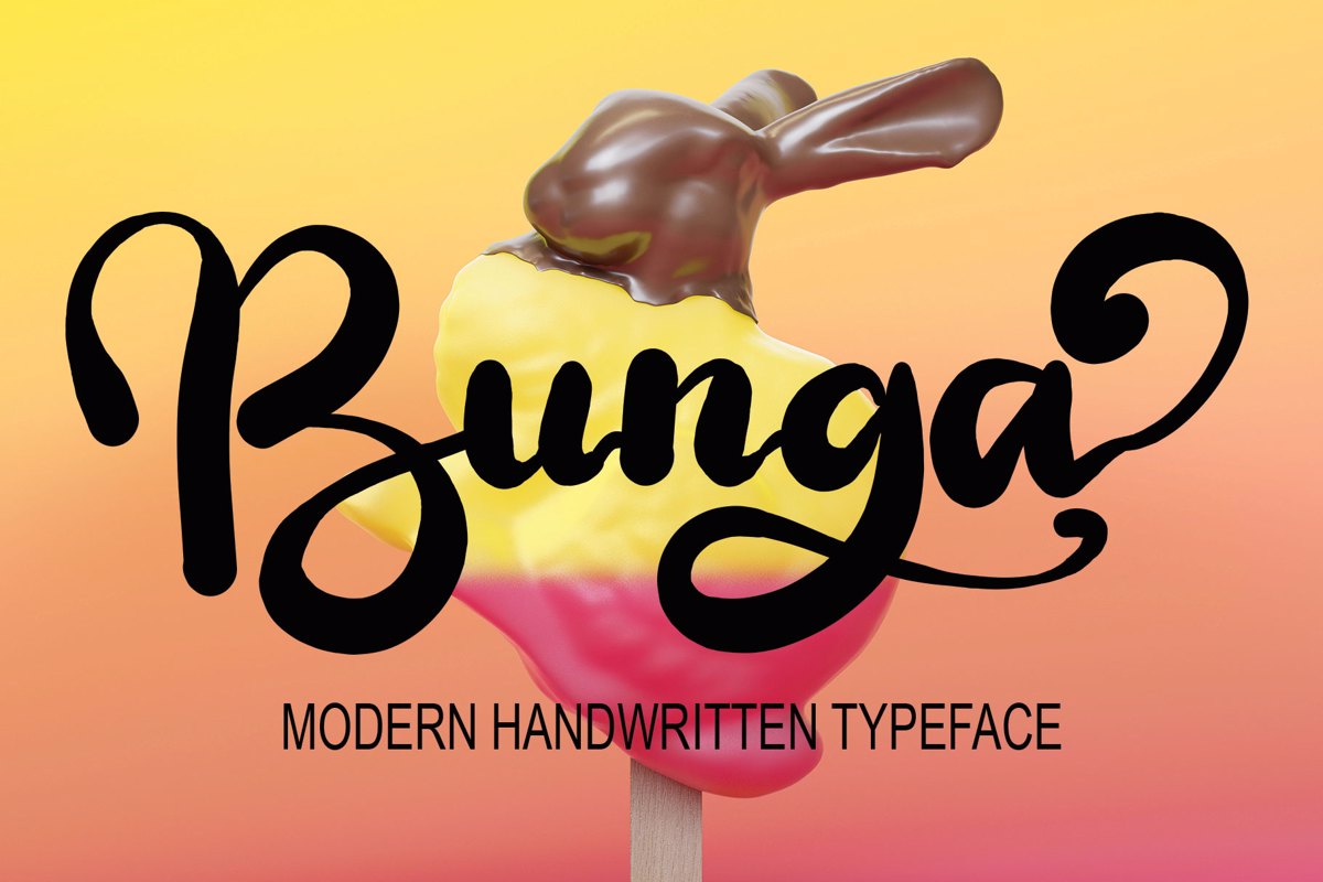 Bunga Font - Free Download