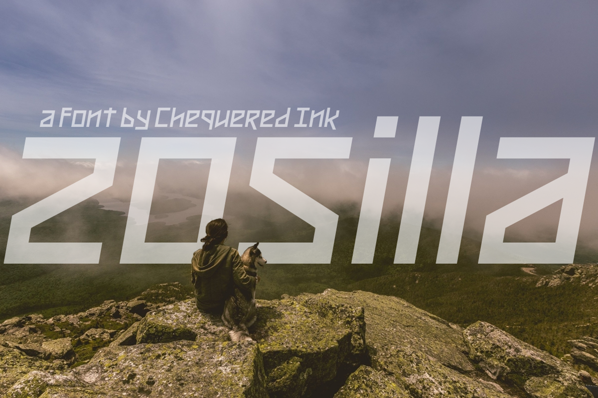 Zosilla Font | Chequered Ink | FontSpace