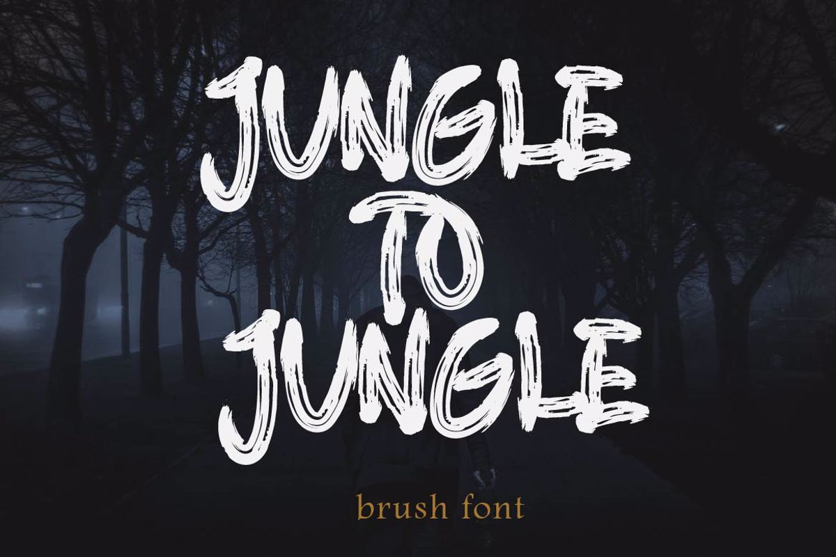 JUNGLE TO JUNGLE Font | aminmario | FontSpace
