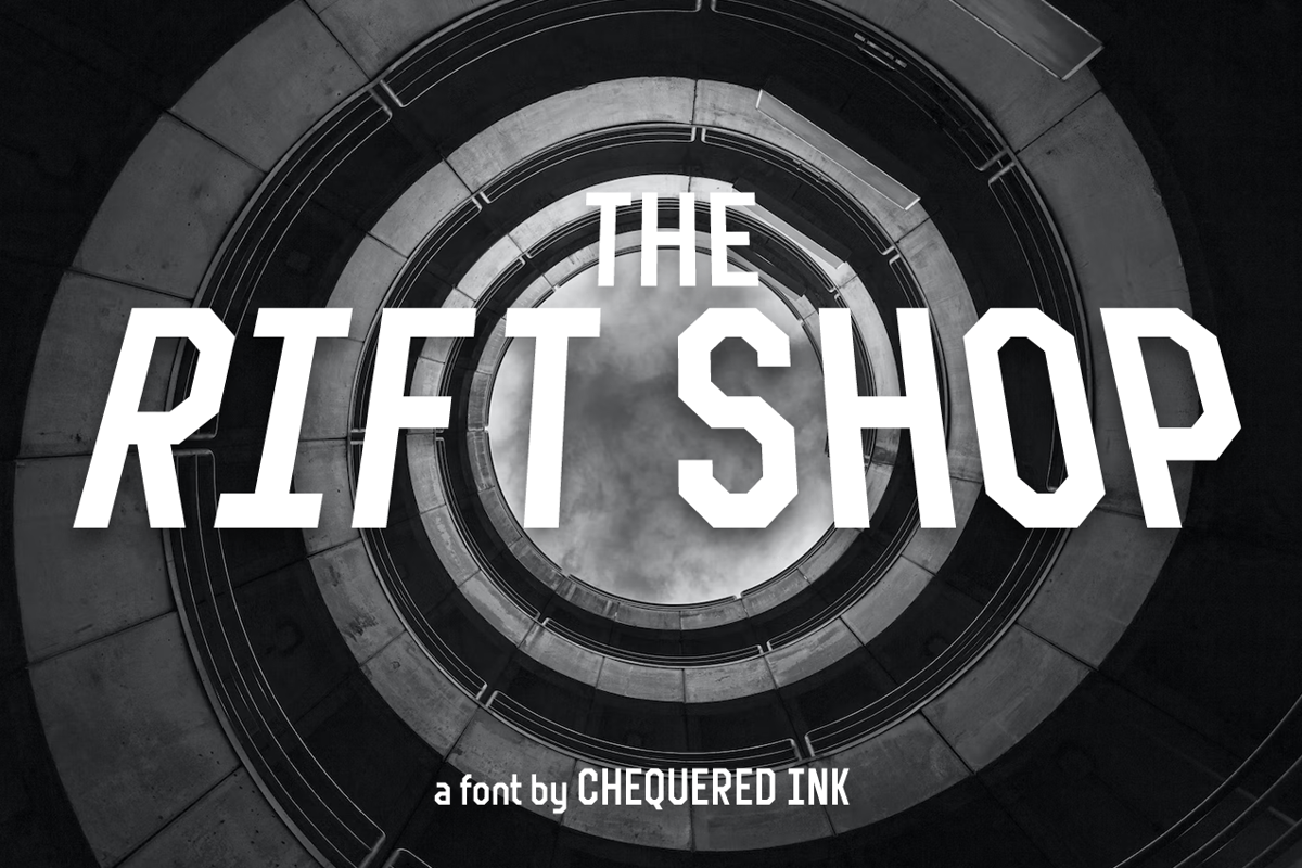 The Rift Shop Font - Free Download