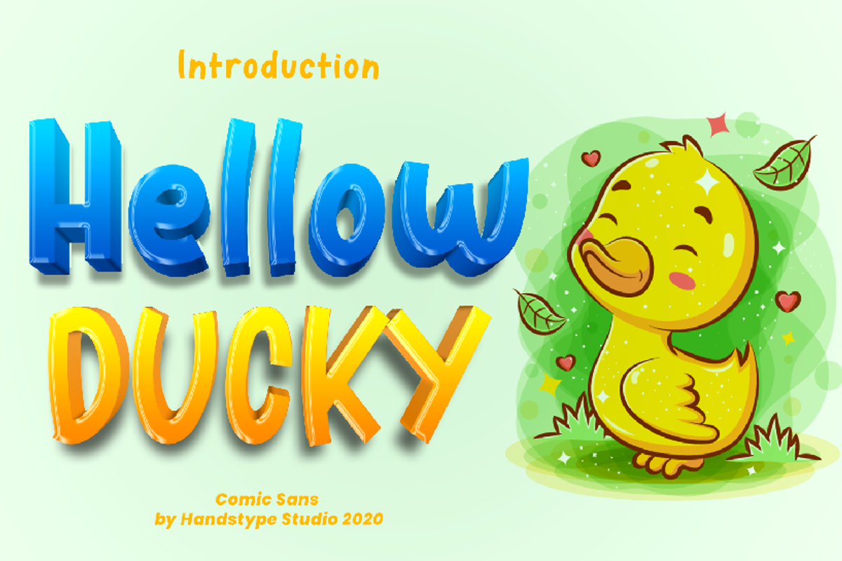 Hellow Ducky Font | handstype | FontSpace