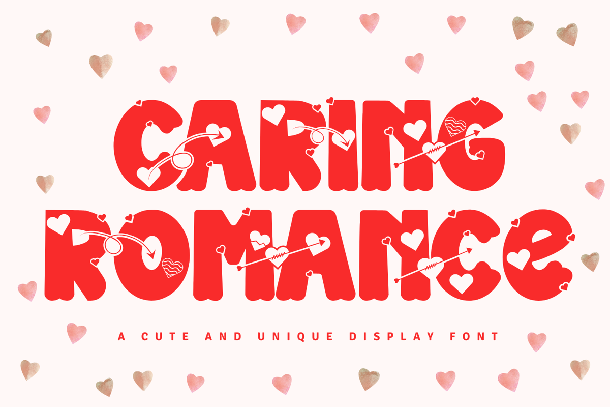 Caring Romance Font - Free Download