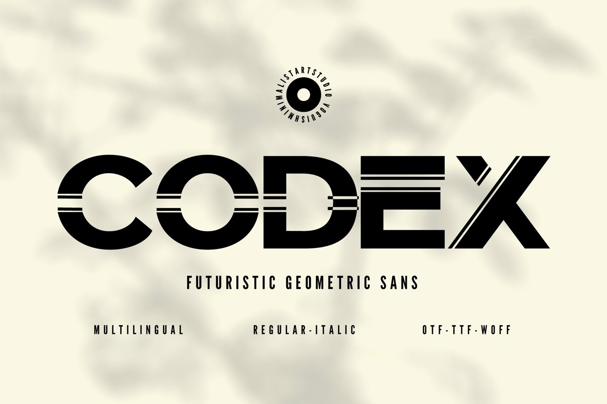 CODEX Font - Free Download