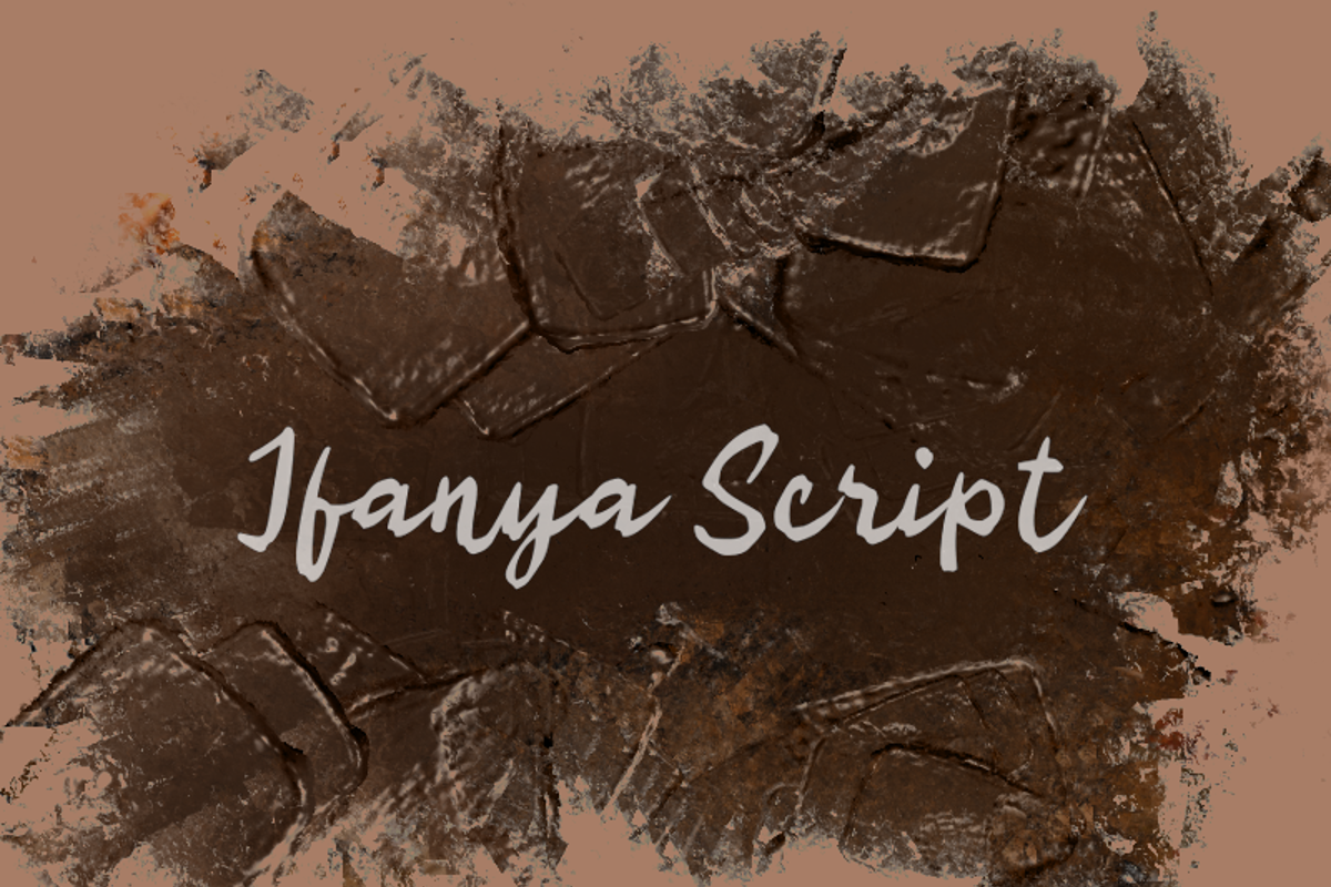 I Ifanya Script Font | wepfont | FontSpace
