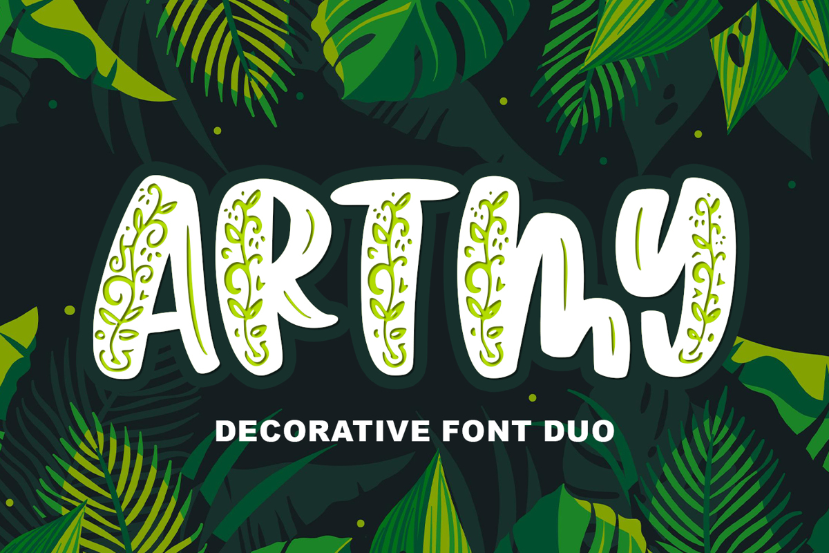 Artmy Font | Abo Daniel | FontSpace