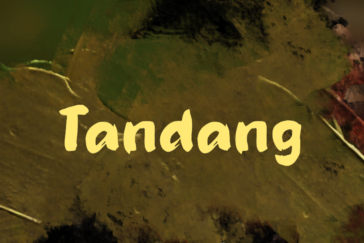 T Tandang Font - Free Download