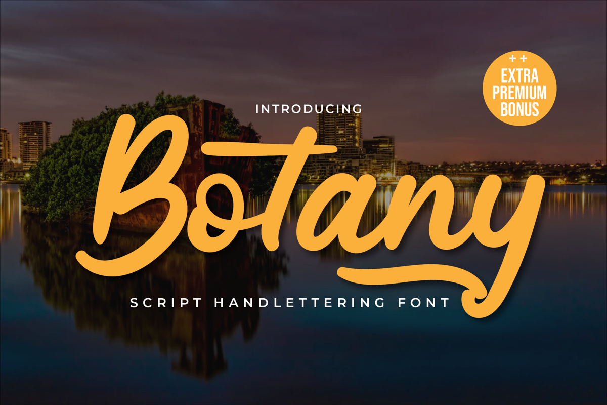 Botany Font | twinletter | FontSpace
