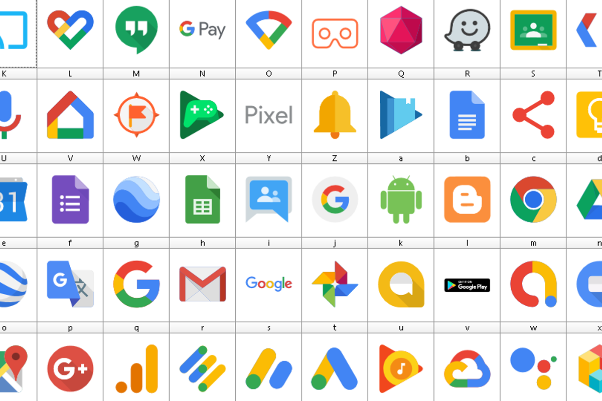 Font Google Color - Free Download