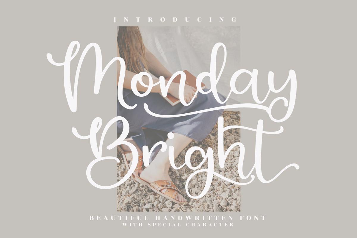 Monday Bright Font | Letterena Studios | FontSpace