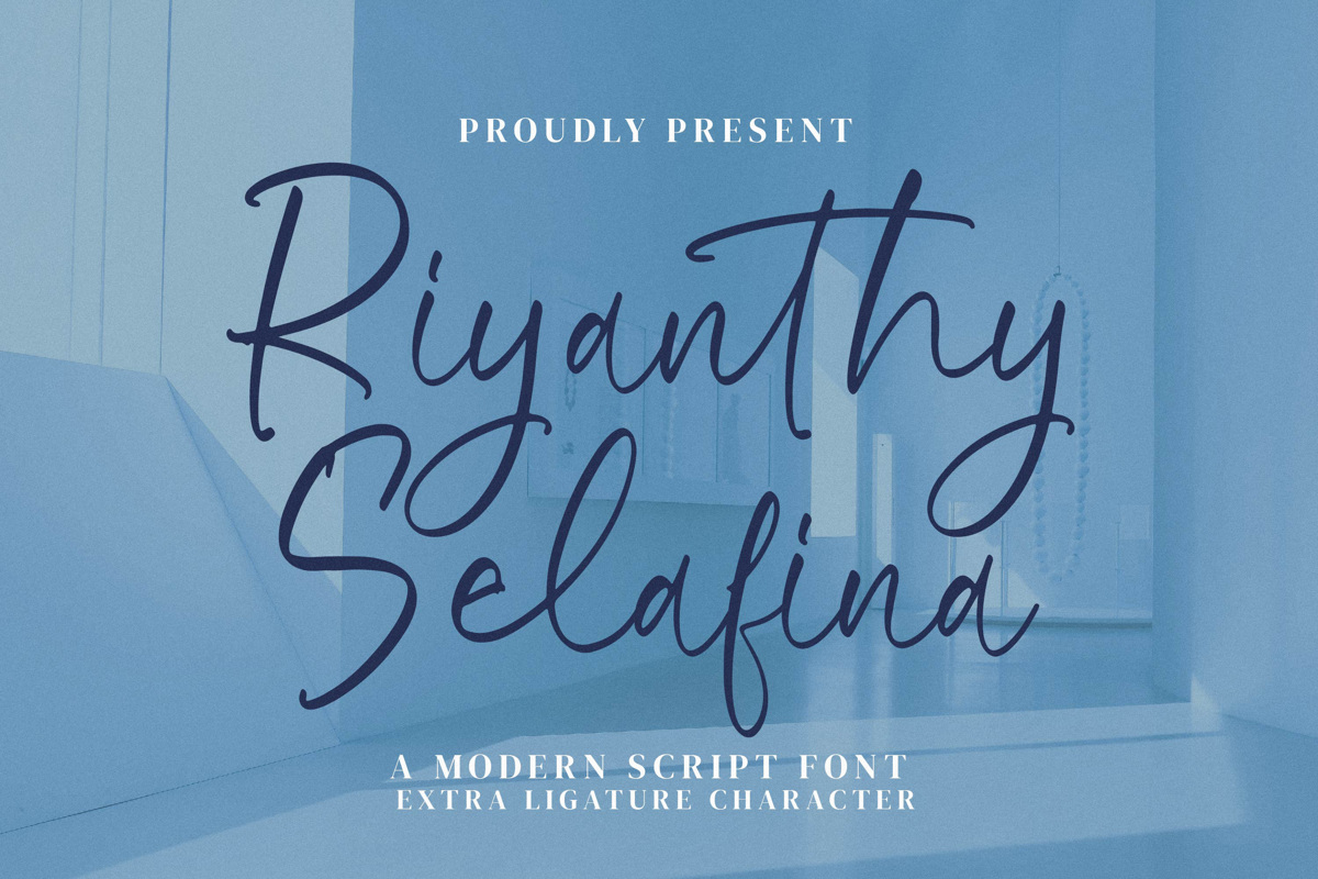 Riyanthy Selafina Font | Integritype Studio | FontSpace
