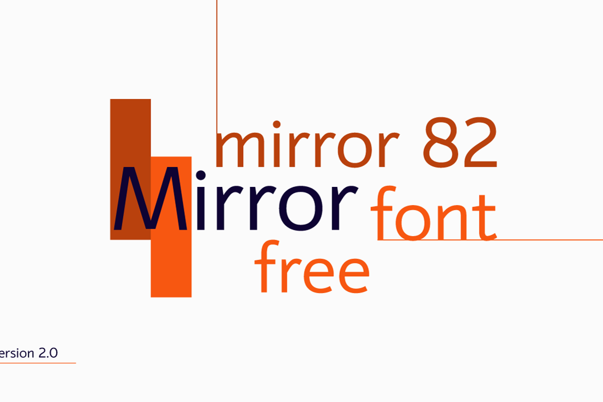 Mirror 82 Font | Igor Kosinsky | FontSpace