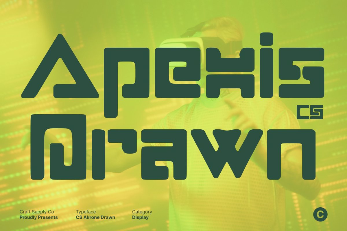 CS Apexis Drawn Font - Free Download