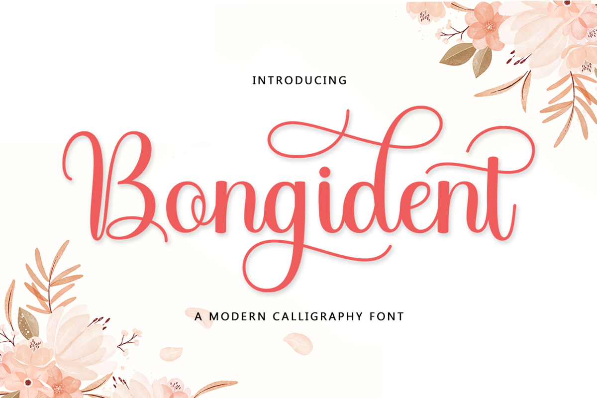 Bongident Script Font | Solidtype | FontSpace