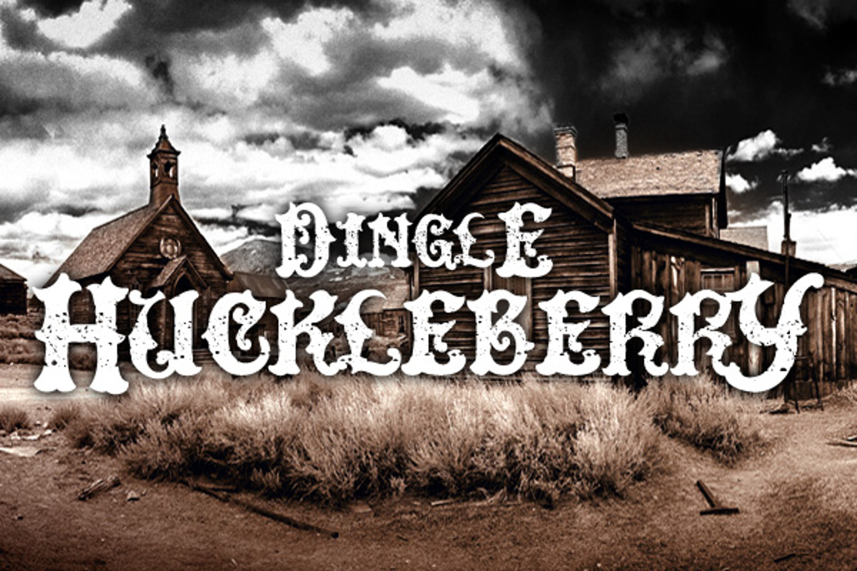 DinglE HuckleberrY Font - Free Download