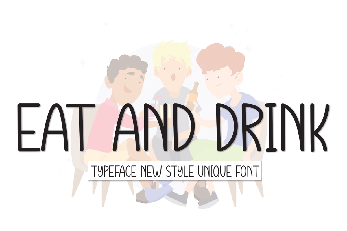 Eat And Drink Font | scratchones_creative | FontSpace