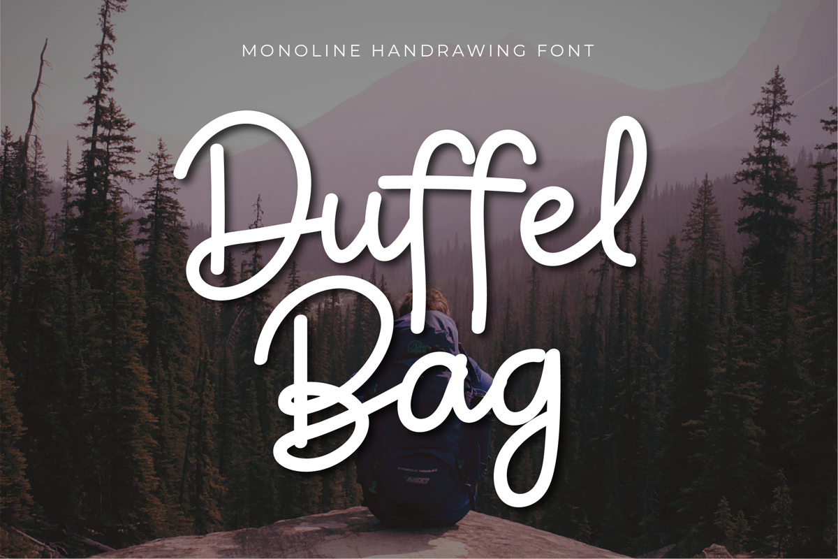Duffel Bag Font | twinletter | FontSpace