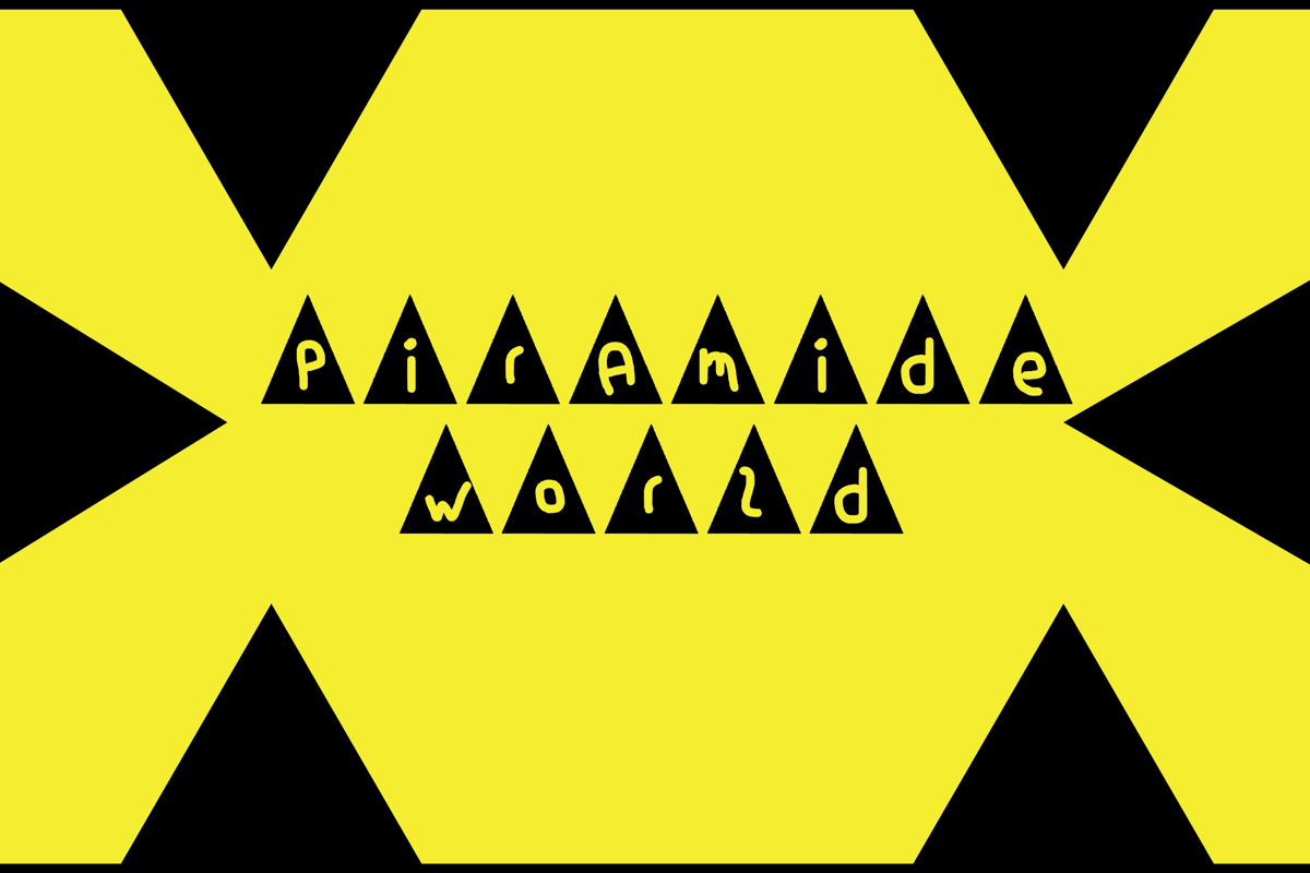 Piramide world Font | Cé - al | FontSpace