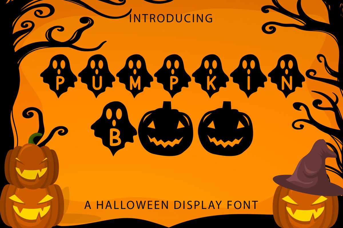 Pumpkin Boo Font - Free Download
