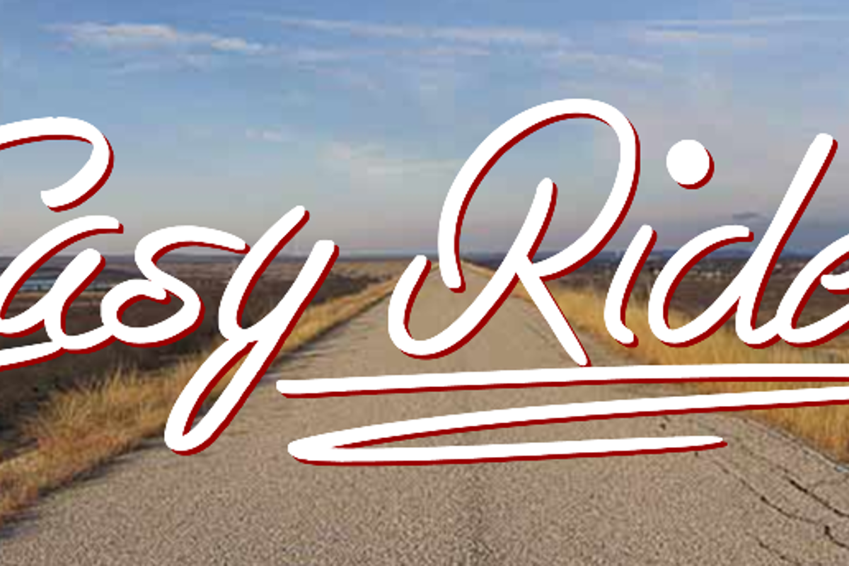 Easy Rider Font | Jonathan S. Harris | FontSpace