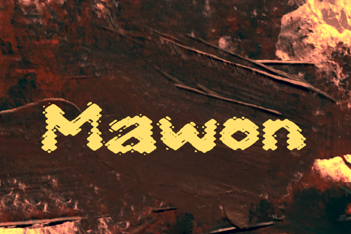 M Mawon Font | wepfont | FontSpace