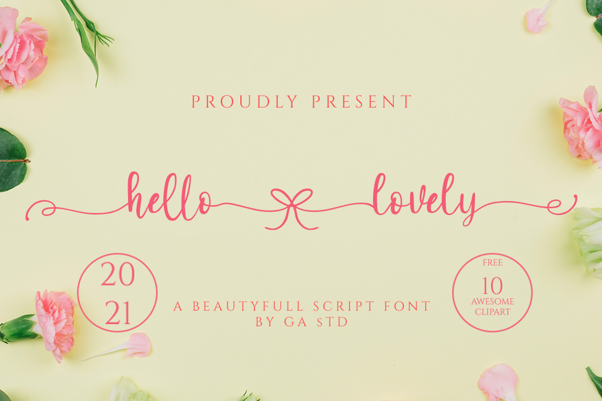 Hello Lovely Font - Free Download