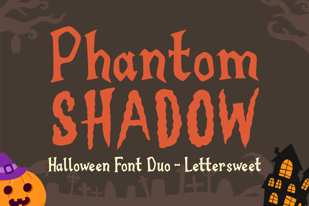 Phantom Shadow Display Font - Free Download