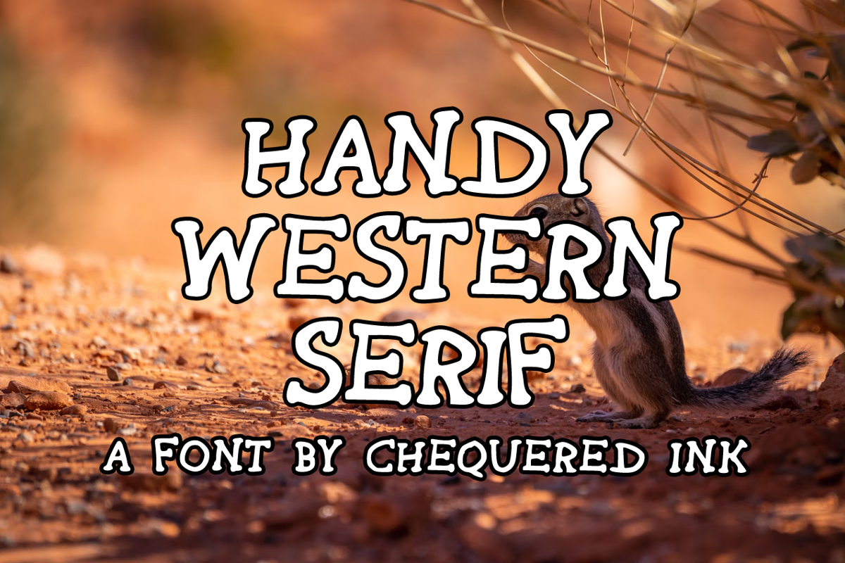 Handy Western Serif Font - Free Download