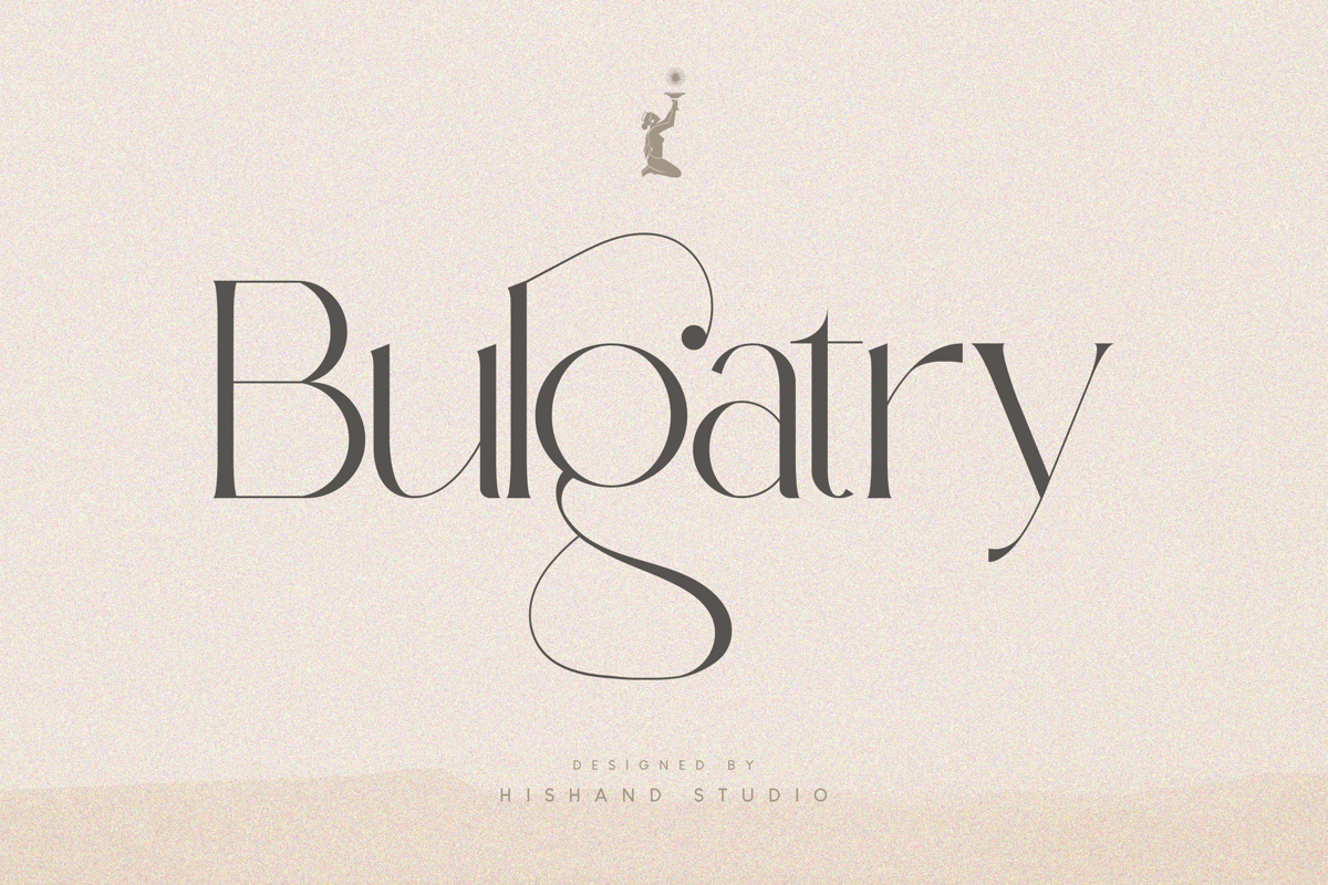 Bulgatry Font | Hishand Studio | FontSpace